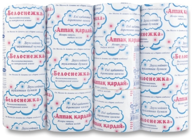 Купить Белоснежка туалетная бумага 2-слойный 12 шт, первичная целлюлоза ...