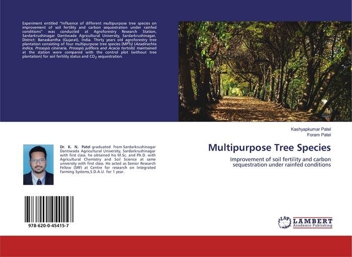 Купить Книга Kashyapkumar Patel and Foram Patel: Multipurpose Tree Species. Improvement of soil ...