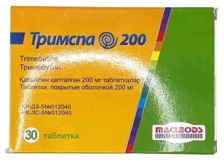 Купить Тримспа таблетки 200 мг 30 шт в Алматы – Магазин на Kaspi.kz
