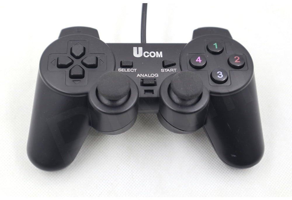 Купить Игровой контроллер Ucom Dualshock Joypad черный в Алматы – Магазин на Kaspi.kz