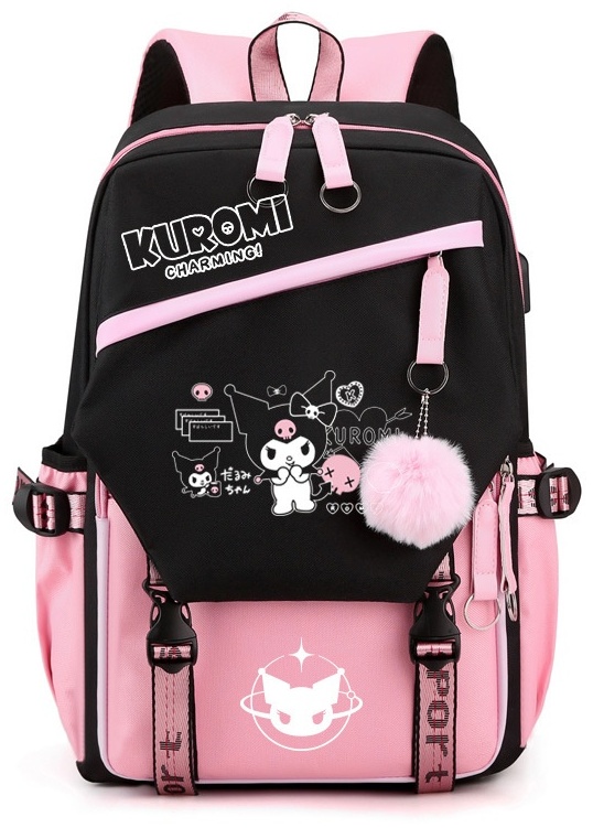 Купить Детский школьный рюкзак Hello Kitty Kuromi Куроми для девочек ...