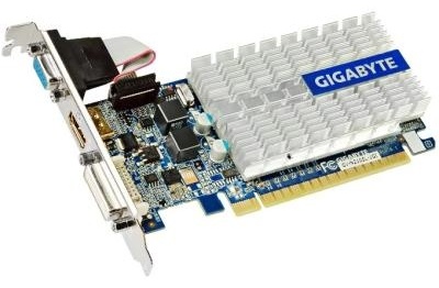 Купить Видеокарта GIGABYTE GeForce GF 210 1GB в Алматы – Магазин на ...