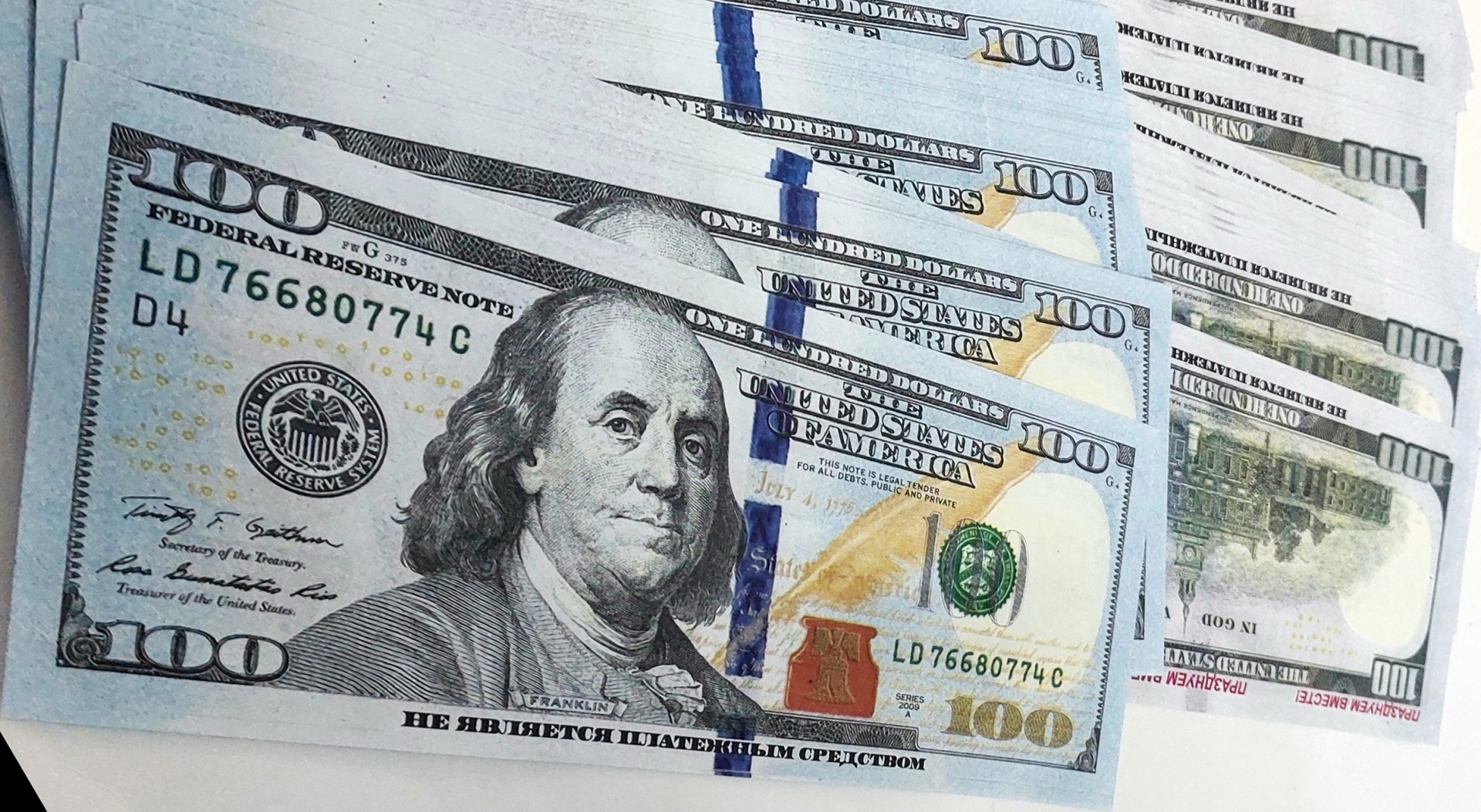 Купить Деньги сувенирные 100 долларов 65 шт в Алматы – Магазин на Kaspi.kz