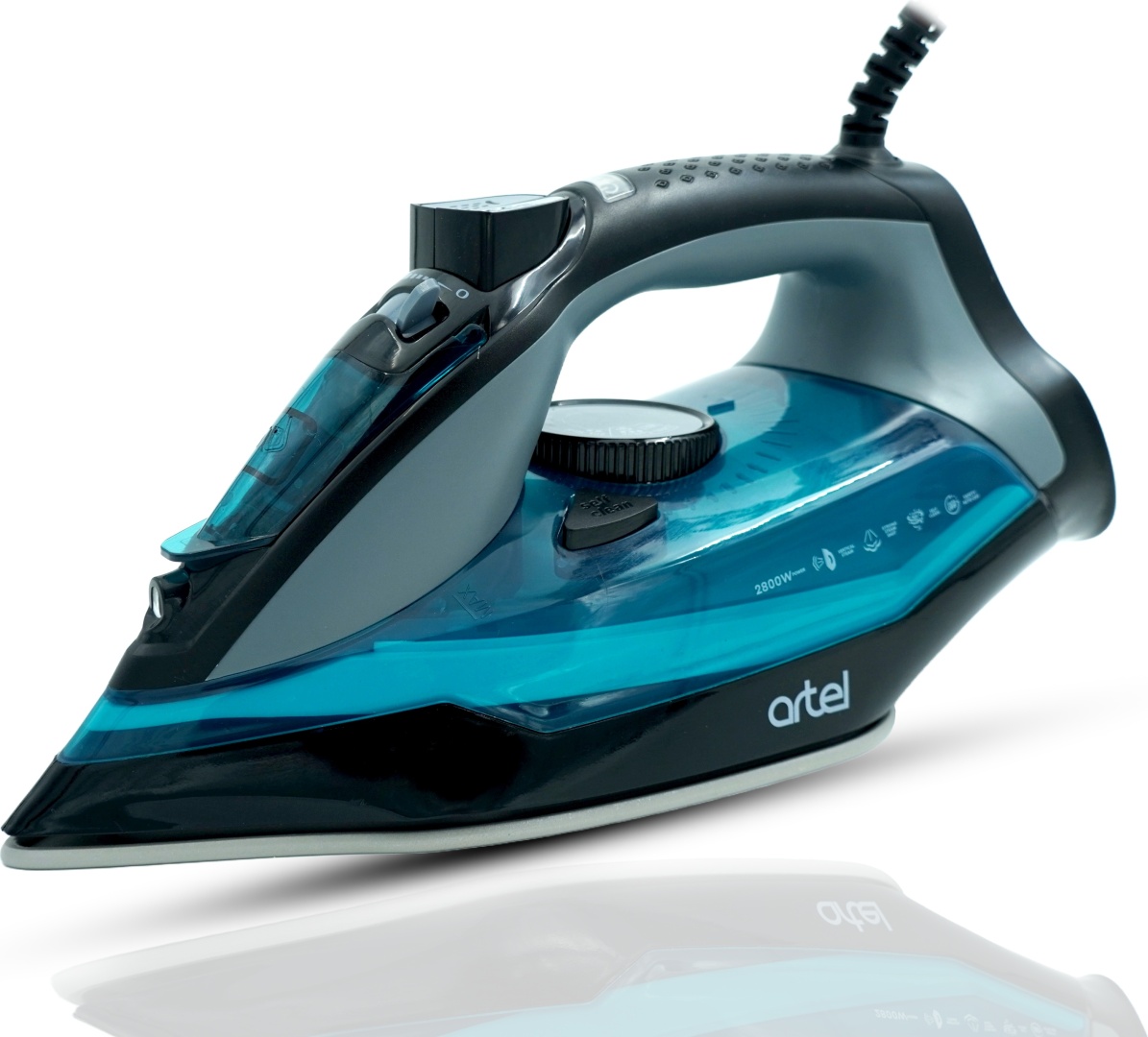 Купить Утюг Artel SI-8016 черный, синий в Алматы – Магазин на Kaspi.kz
