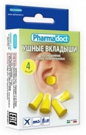 Купить Беруши защитные Pharmadoct 85184863 в Алматы – Магазин на Kaspi.kz