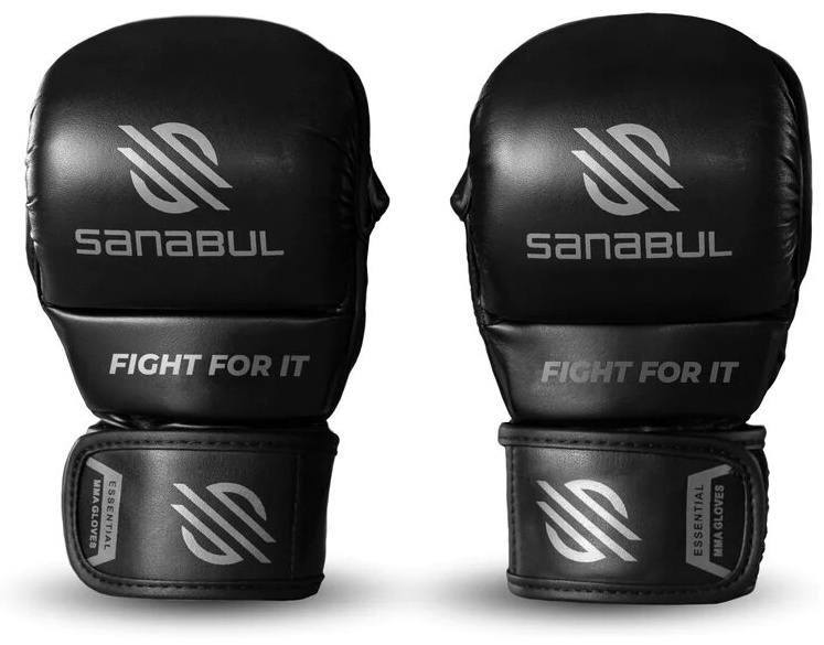 Купить Перчатки Sanabul SAN-ММА-L/XL серебристый XL в Алматы – Магазин ...