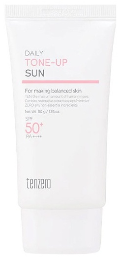 Купить Tenzero крем Daily Tone-up Sun SPF50+ для лица 50 мл в Алматы – Магазин на Kaspi.kz