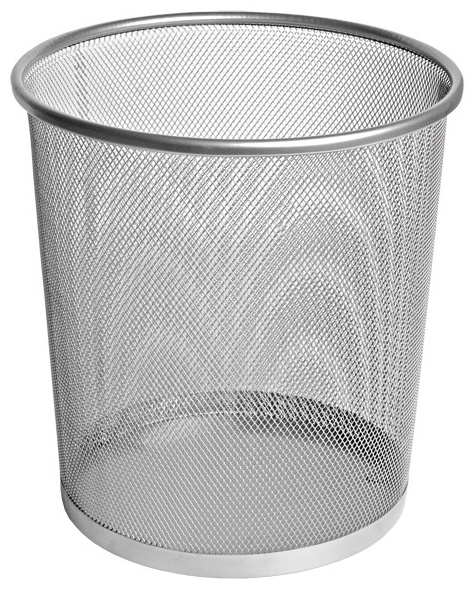 Купить Корзина Forofis 12л, из перфор. металла, серебристый в Алматы ...