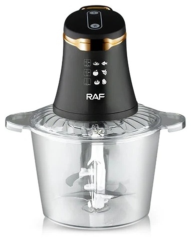 Купить Кухонный комбайн RAF R.7041 черный в Алматы – Магазин на Kaspi.kz