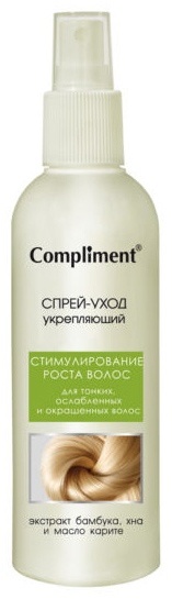 Купить Compliment Стимулирование роста волос спрей-концентрат 200 мл в ...