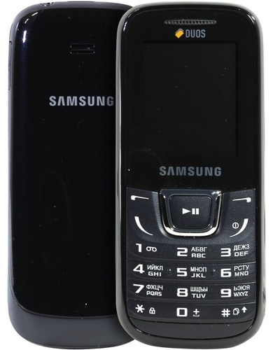 Купить Мобильный телефон Samsung GT-E1282T черный в кредит в Алматы ...