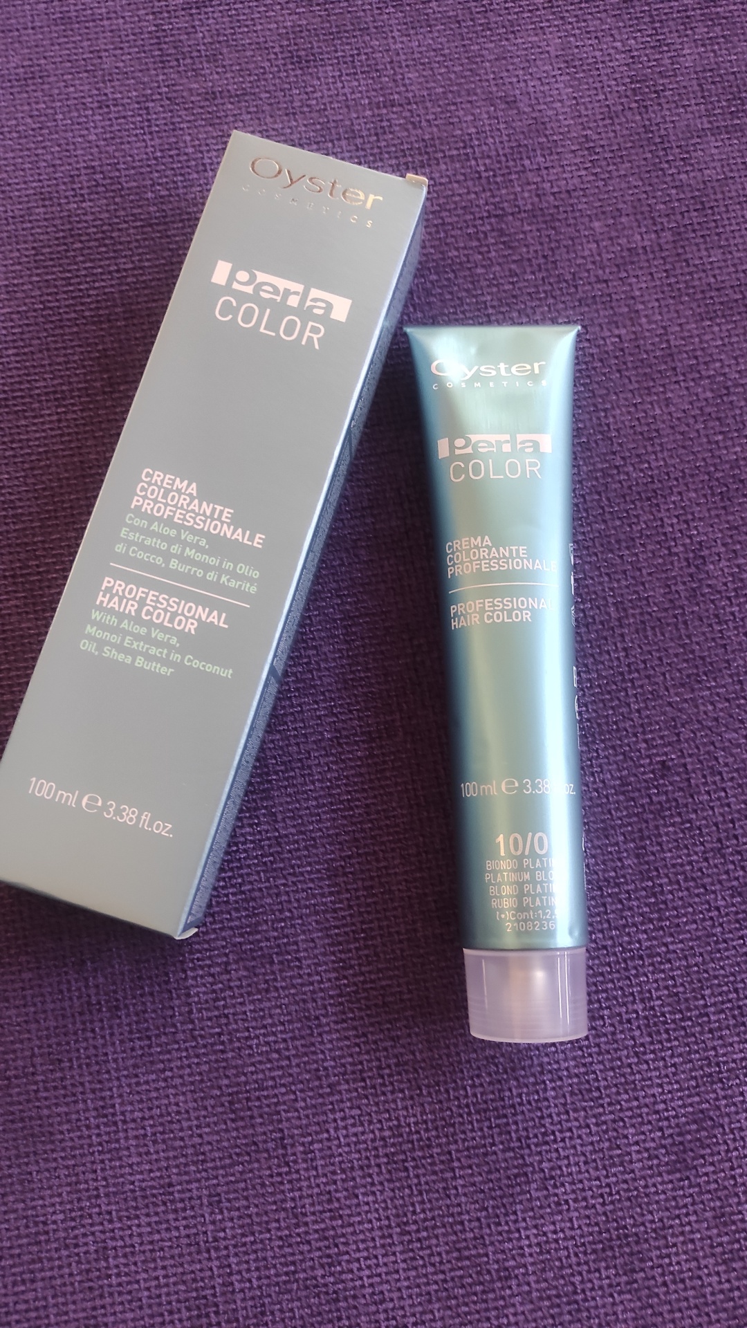 Купить Oyster Cosmetics Perlacolor with Aloe Vera 10/0 крем-краска 100 ...