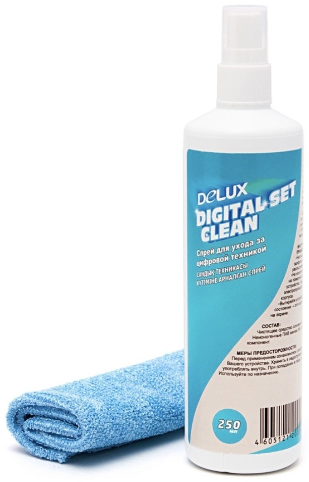 Купить Delux чистящий спрей Digital Set Clean в Алматы – Магазин на ...