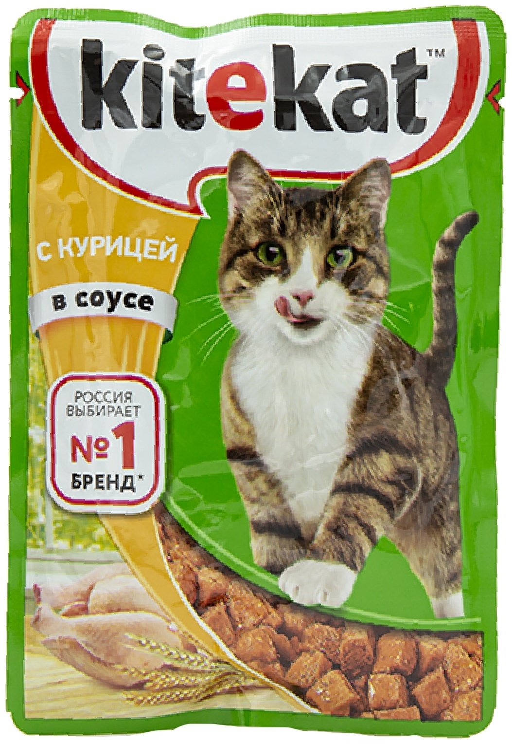 Купить Kitekat кусочки в соусе курица 85 г 1 шт в кредит в Астане ...