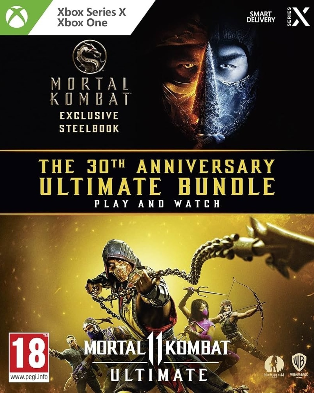 Купить Видеоигра Mortal Kombat The 30th Anniversary Steelbook Ultimate