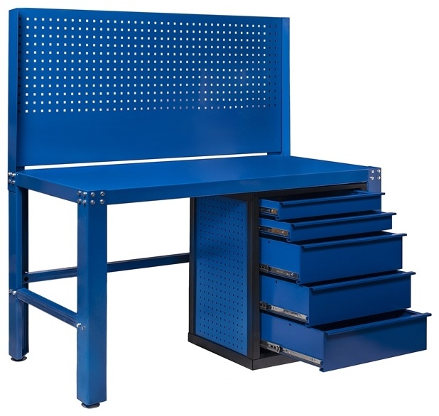 Купить Верстак KINGFORCE 70150-5R для слесарных работ в Алматы – Магазин на Kaspi.kz