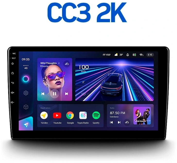 Купить Teyes CC3 2K 6Gb+128Gb в штатное место в Алматы – Магазин на Kaspi.kz