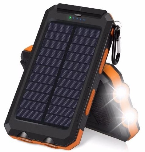 Купить Внешний аккумулятор Solar Charge 111 20000 мАч черный в Алматы ...