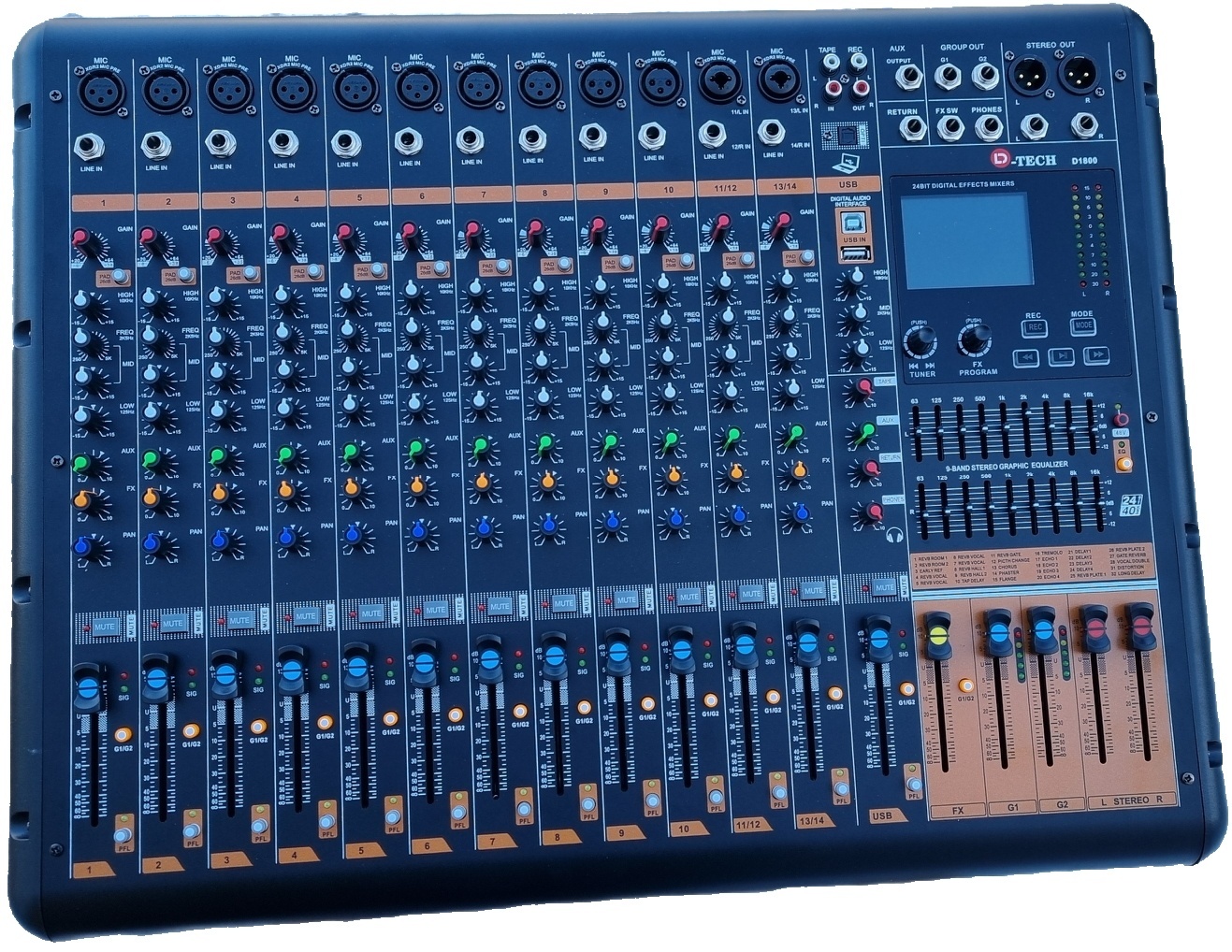 Купить Микшерный пульт D-Tech D1800 в Алматы – Магазин на Kaspi.kz