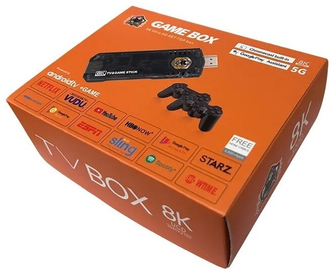 Купить Игровая приставка Game Stick Box + Android TV в Алматы – Магазин ...