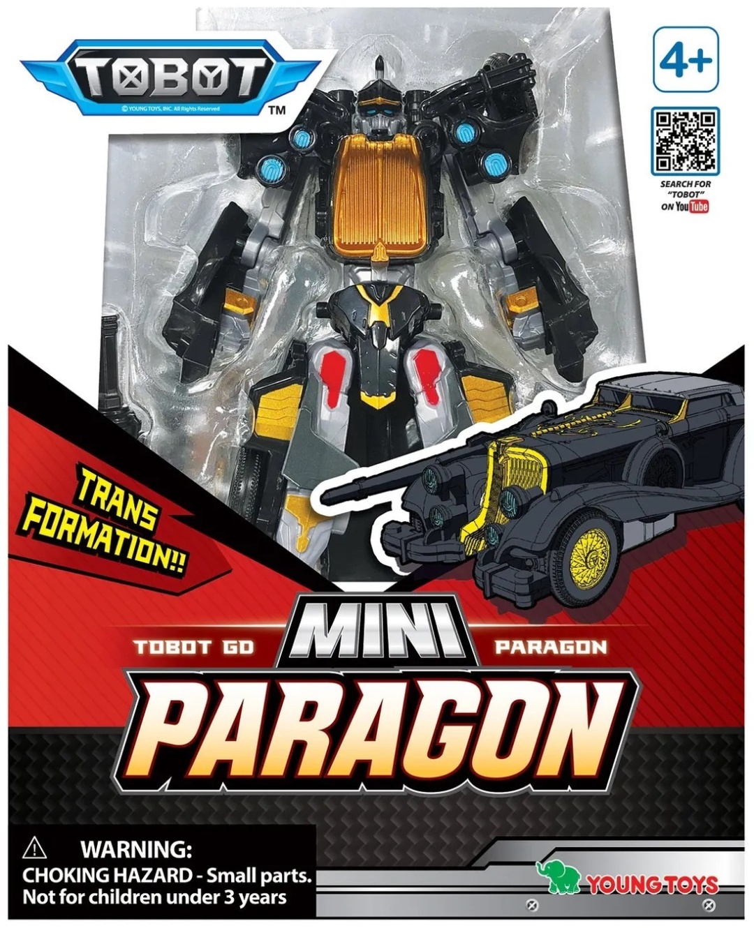 Купить Трансформер Young Toys Мини Тобот Парагон Детективы Галактики ...