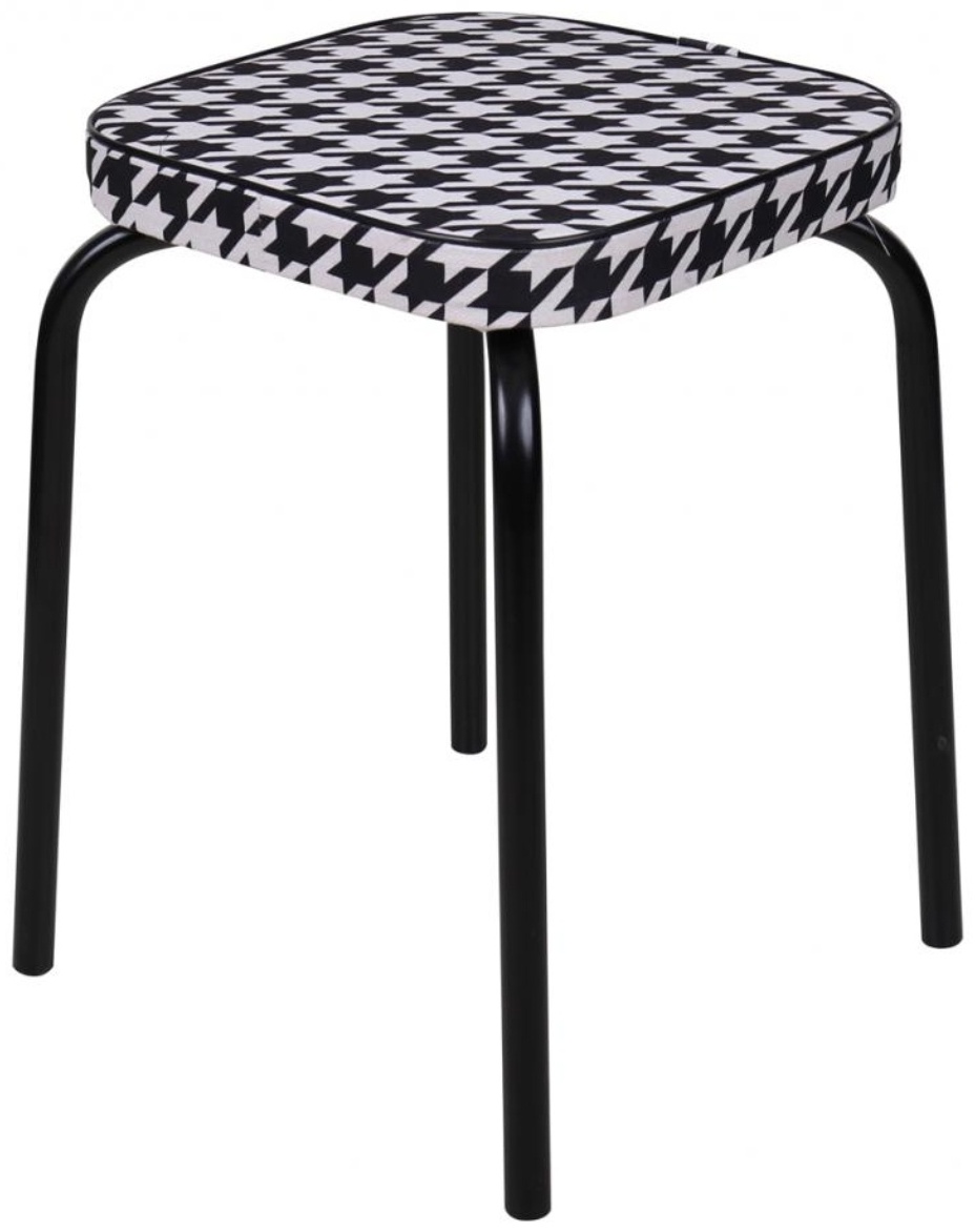 Купить Табурет НИКА С Haushalt, металл, 37x37x46, черный в Алматы ...