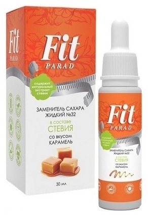 Купить Fit Parad Карамель №32 30 мл в кредит в Алматы – Kaspi Магазин