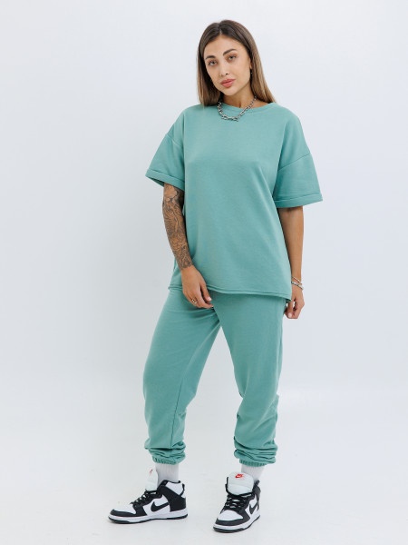 Купить Спортивный костюм Black Star Wear BS Blank Soft зеленый S в ...