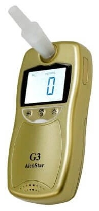 Купить Алкотестер AlcoStar G3 в Алматы – Магазин на Kaspi.kz
