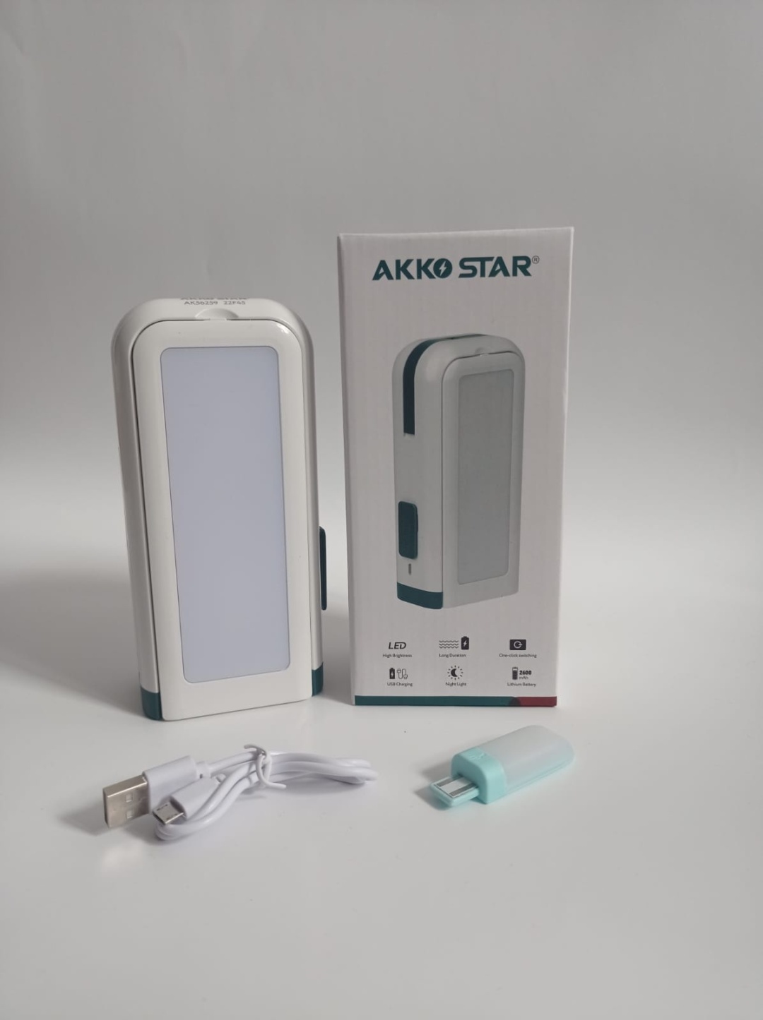 Купить Фонарь AKKO STAR 107553 белый в Алматы – Магазин на Kaspi.kz