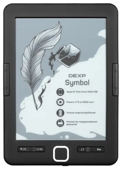 Купить Электронная книга DEXP S4 Symbol черный в Алматы – Магазин на ...