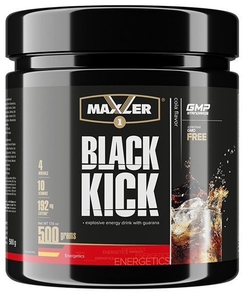 Купить Предтренировочный комплекс Maxler Black Kick Кола 500 г в кредит в Алматы – Kaspi Магазин