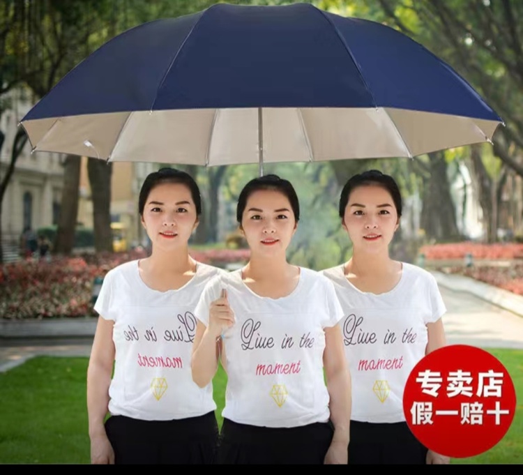 Купить Складной зонт 18332285_174244 механика синий в Алматы – Магазин ...