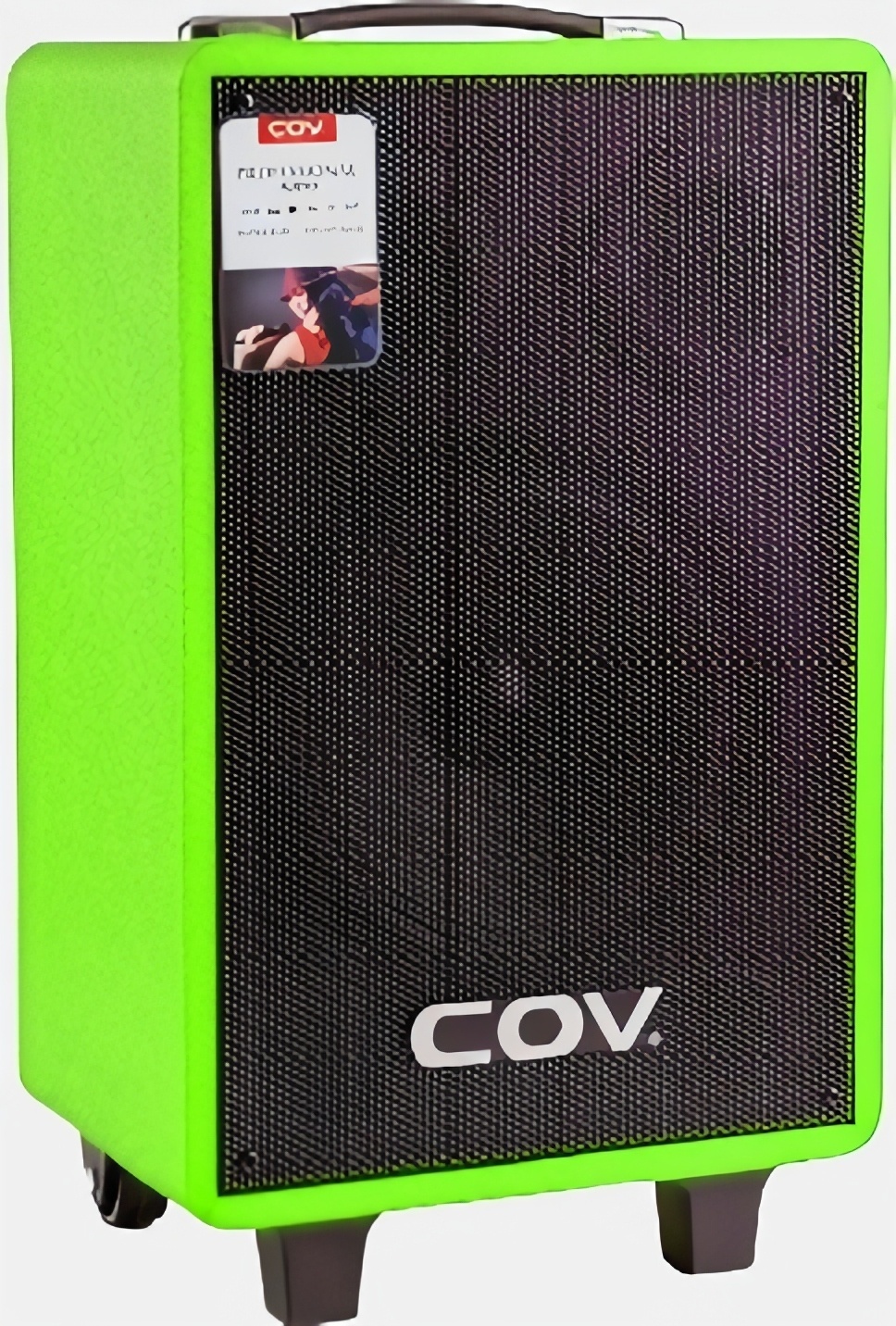 Купить Портативная колонка COV CV-107 зеленый в Алматы – Магазин на ...