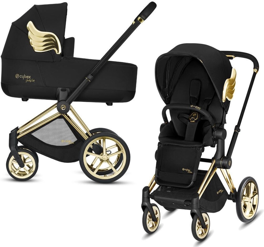 Купить Коляска 2 в 1 Cybex Priam IV FE Jeremy Scott Wings в Алматы ...