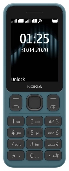 Купить Nokia 125 DS синий в кредит в Алматы – Kaspi Магазин