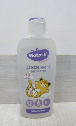 Купить Масло детское для ухода и массажа WATASHI, 150 мл в кредит в ...
