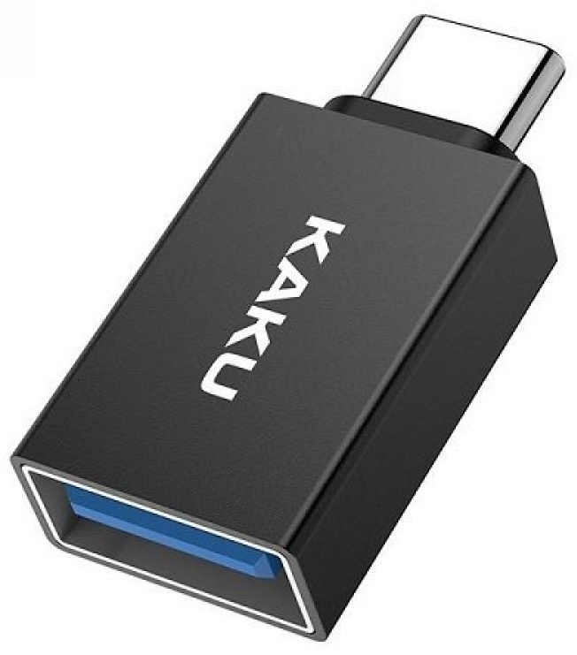 Купить Переходник Kakusiga USB 3.0 (F), USB TypeC (M) черный в Алматы ...