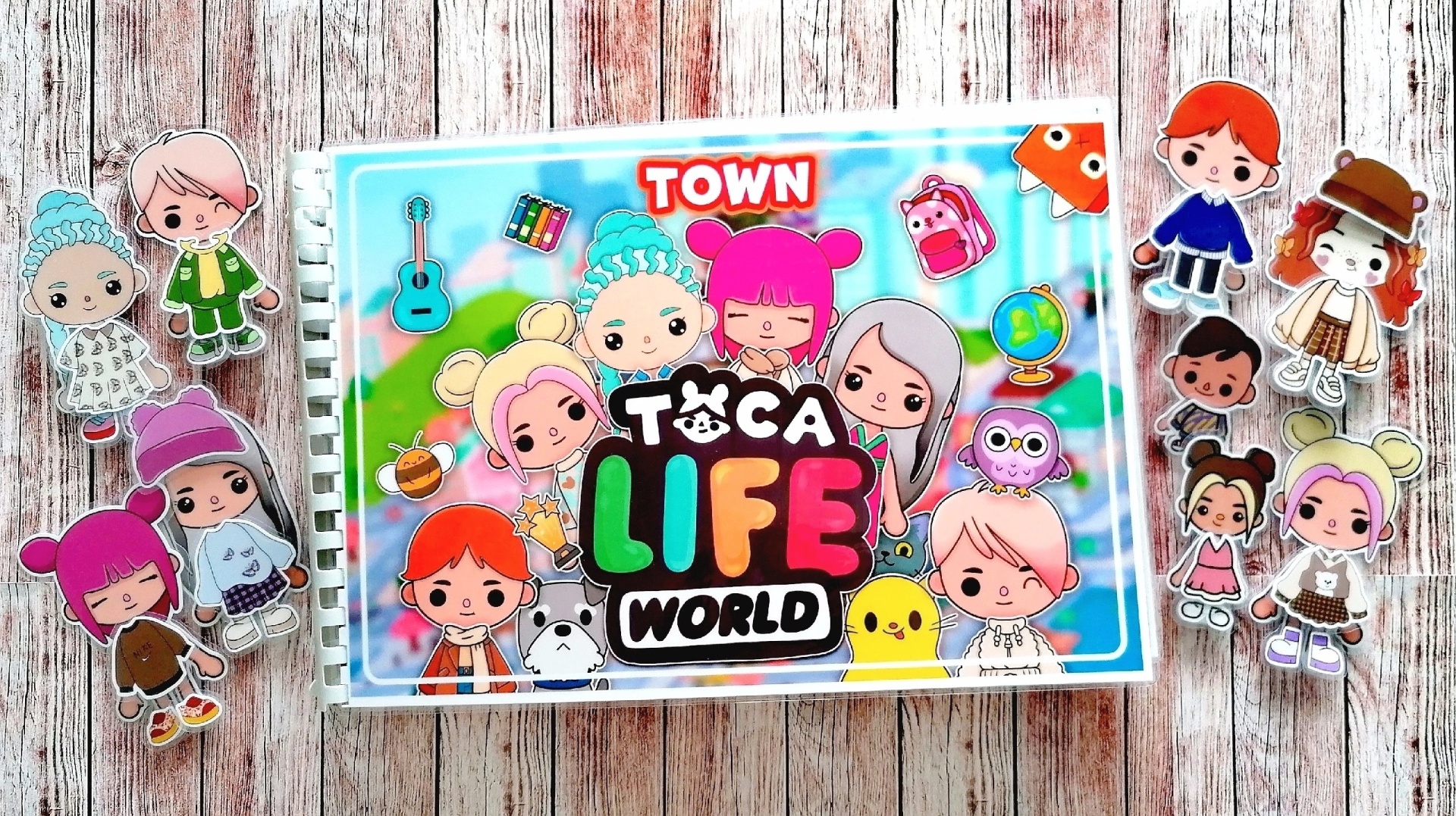 Купить Книжка-игрушка Тока бока Город пластик в Алматы – Магазин на ...