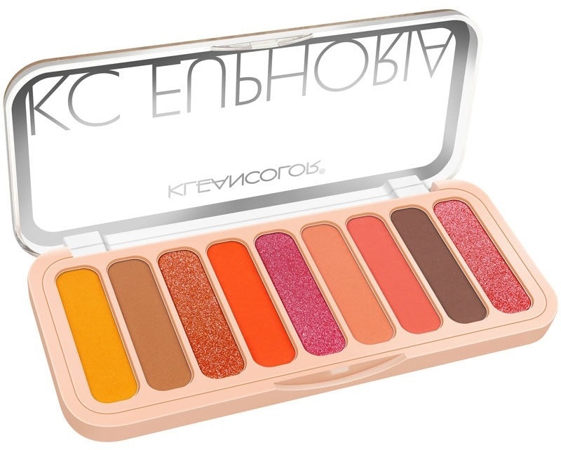 Купить Kleancolor тени прессованные Euphoria Pressed Pigment Palette ...
