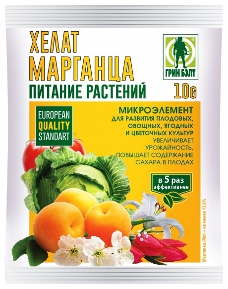 Купить Удобрение Green Belt Хелат марганца 10 г в Алматы – Магазин на ...