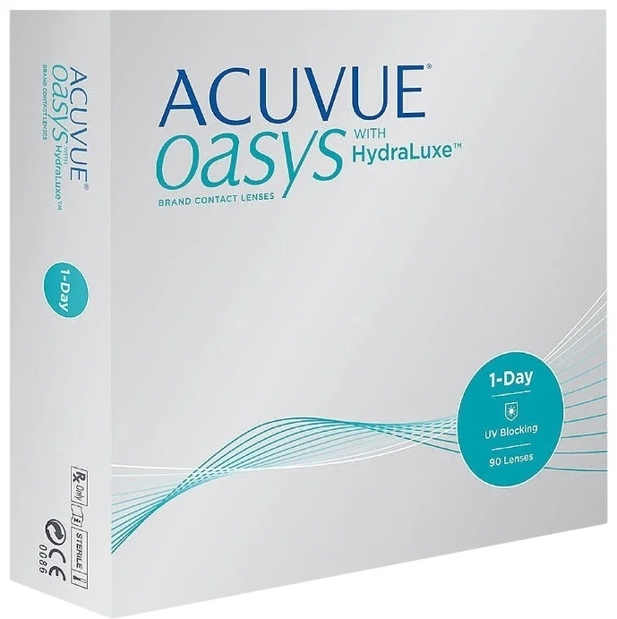 Купить Контактные линзы ACUVUE Oasys 1-Day -4.50 кривизна 9 на день 90 ...
