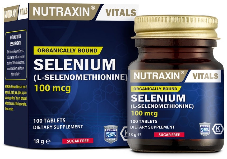 Купить NUTRAXIN БАД Selenium 100 мкг 100 таблеток в Алматы – Магазин на ...