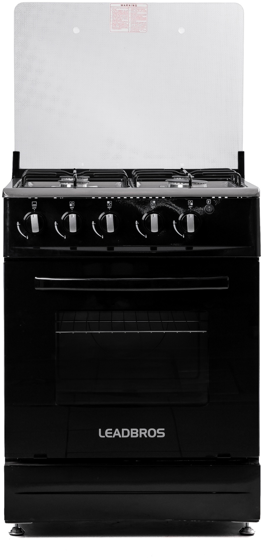 Купить Кухонная плита Leadbros KZ600-G4AB черный в Алматы – Магазин на ...