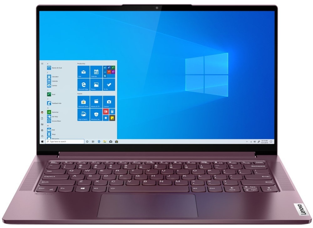 Купить Ноутбук Lenovo Yoga Slim 7 14ITL05 82A300CYRU фиолетовый в ...