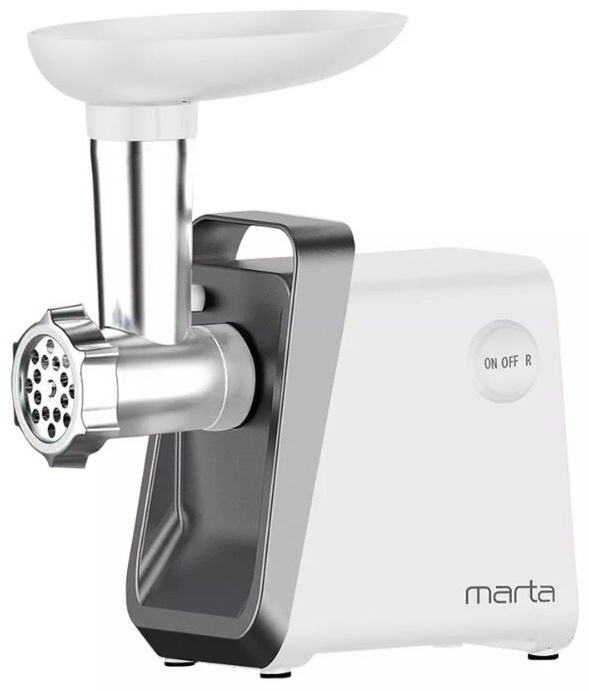 Купить Мясорубка Marta MT-MG2028A белый, серебристый в Алматы – Магазин ...