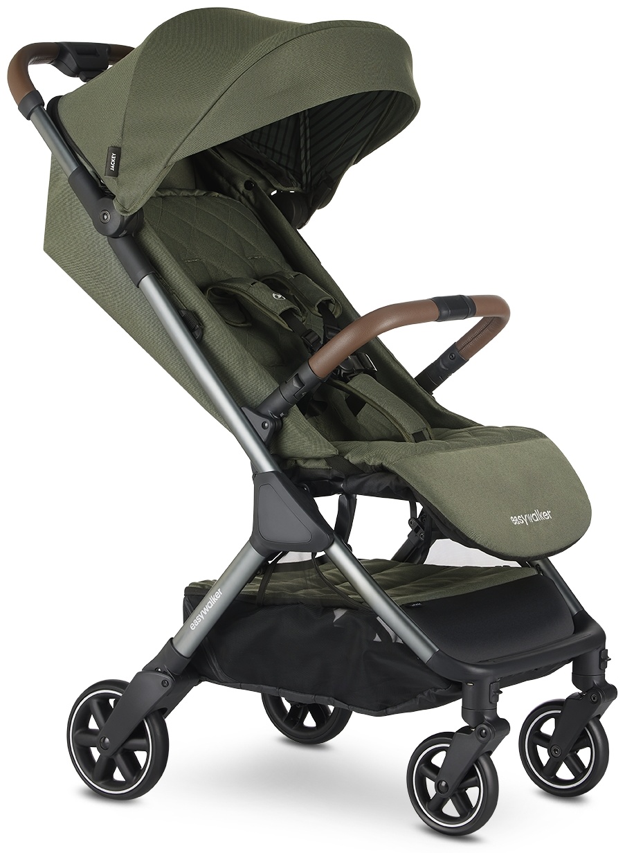 Купить Коляска прогулочная Easywalker Jackey Full emerald edition, хаки ...