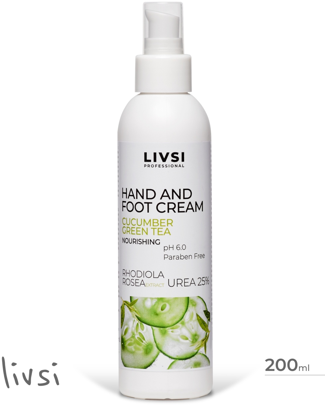 Купить Livsi Cucumber & Green tea крем для рук 200 в Алматы – Магазин ...