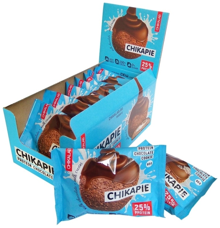 Купить BombBar печенье протеиновый со вкусом шоколад 540 г 9 шт в ...