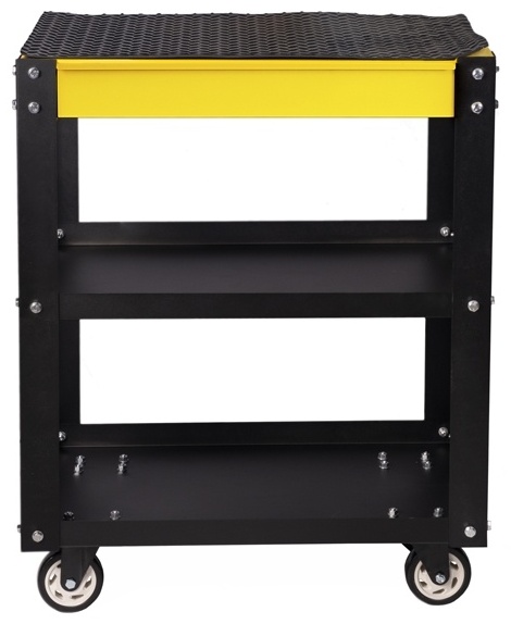 Купить KINGFORCE тележка 17001 68x47x87 см черный, желтый в кредит в Алматы – Kaspi Магазин